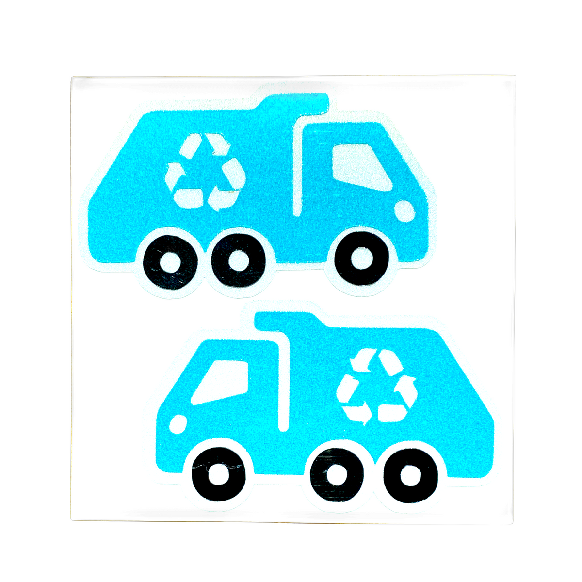 GARBAGE TRUCKS REFLECTIVE DECALS | Cute Things Seattle